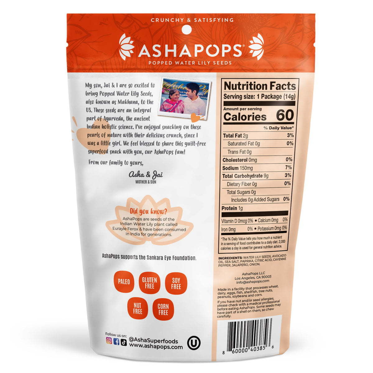 AshaPops: Chili Healthy Gluten Free Snacks for Kids & Adults